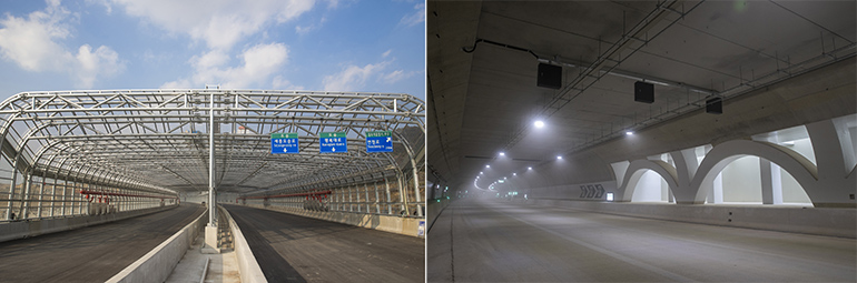 Transportation infrastructure harmonized with nature, bringing vitality ...