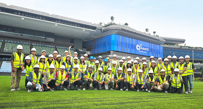 A Leader in Sports Venue Construction: Hyundai E&C`s Singapore Punggol ...