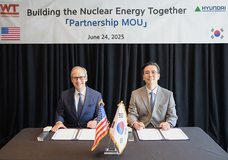 Hyundai E&C Accelerates Global Nuclear Expansion into the U.S. Nuclear ...